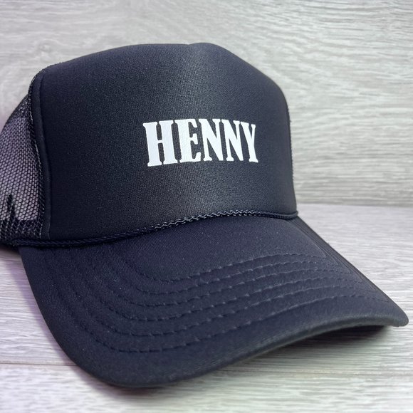 OTTO | Accessories | New Henny Drink Black Mesh Trucker Hat Cap Adult ...